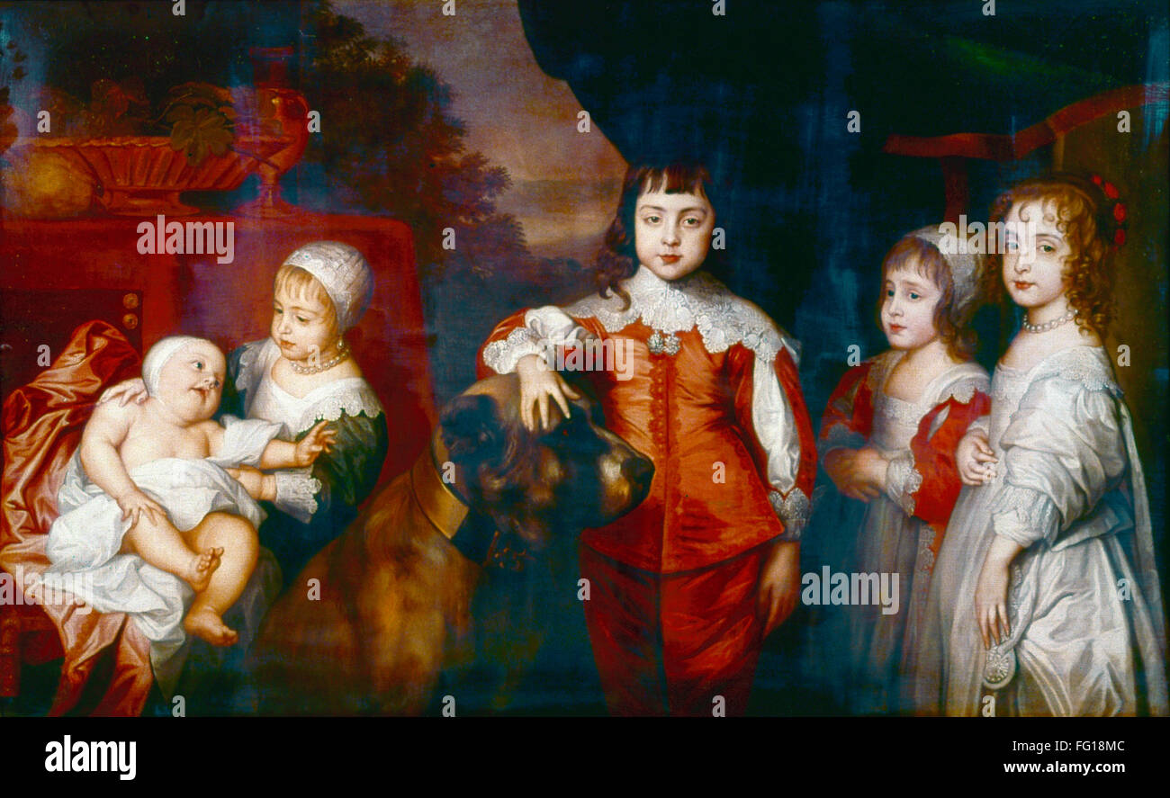 CHILDREN OF CHARLES I. /nThe five eldest children of King Charles I of ...