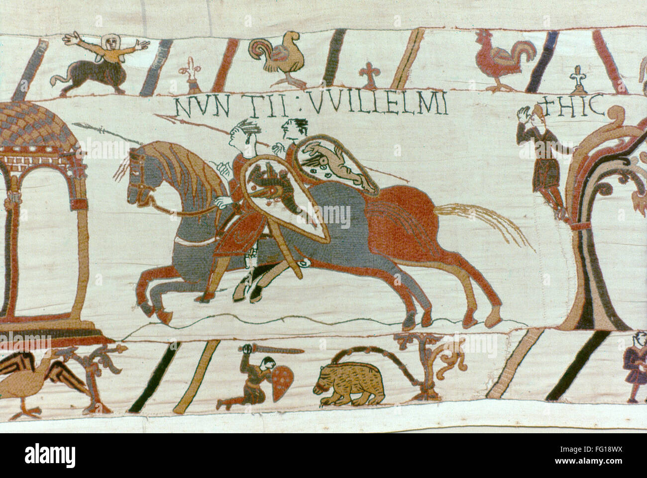 Bayeux tapestry castle hi-res stock photography and images - Alamy