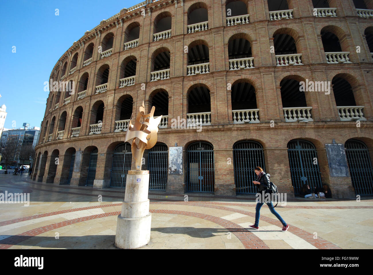 Bull ring of valencia hi-res stock photography and images - Alamy