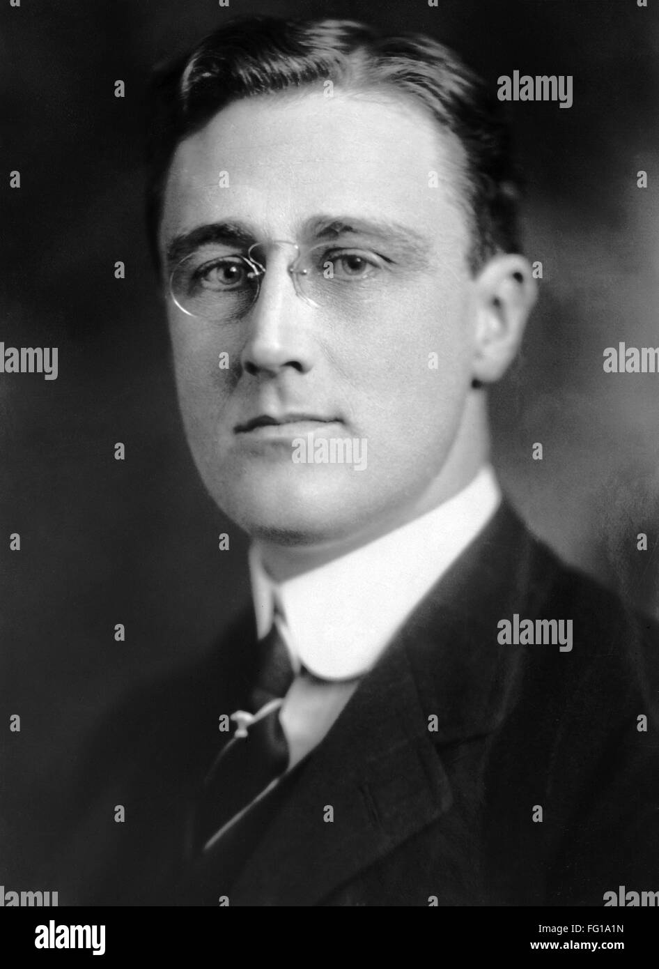 FRANKLIN DELANO ROOSEVELT /n(1882-1945). 32nd President of the United ...