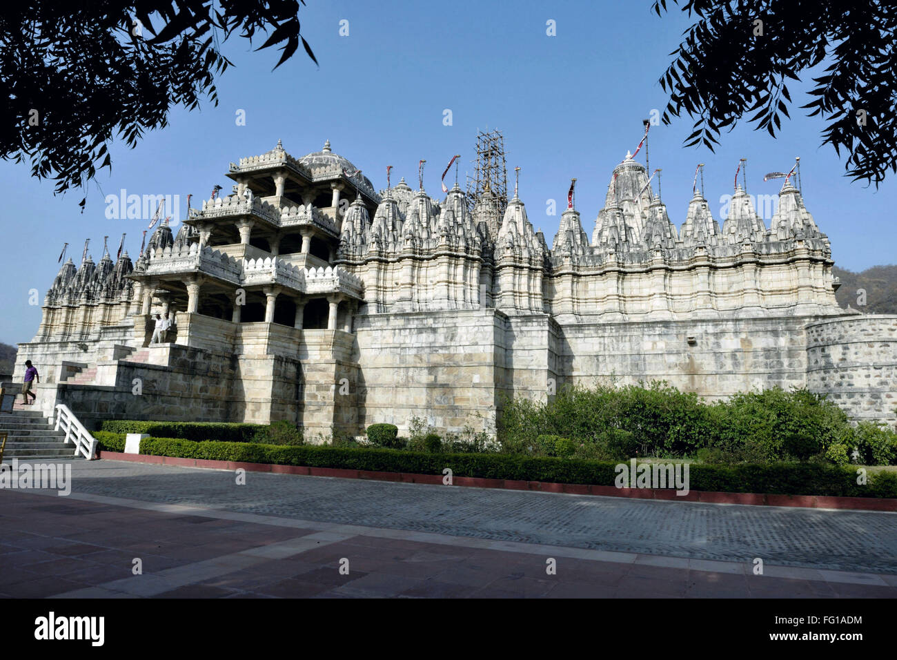 Adinath Jain Temple Ranakpur Rajasthan India Asia June 2010 Stock Photo ...