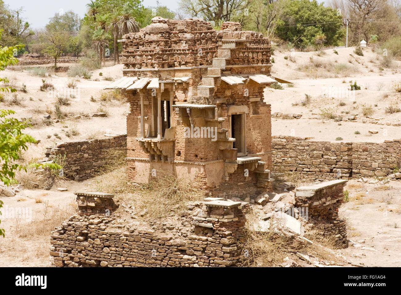 Rest house lord shiva temple rajasthan India Asia Stock Photo - Alamy