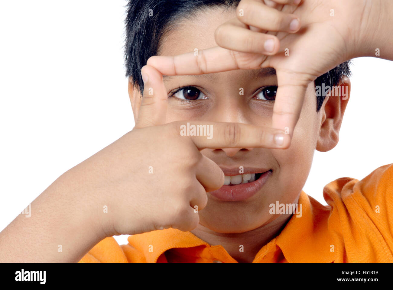 Boy frame hi-res stock photography and images - Alamy