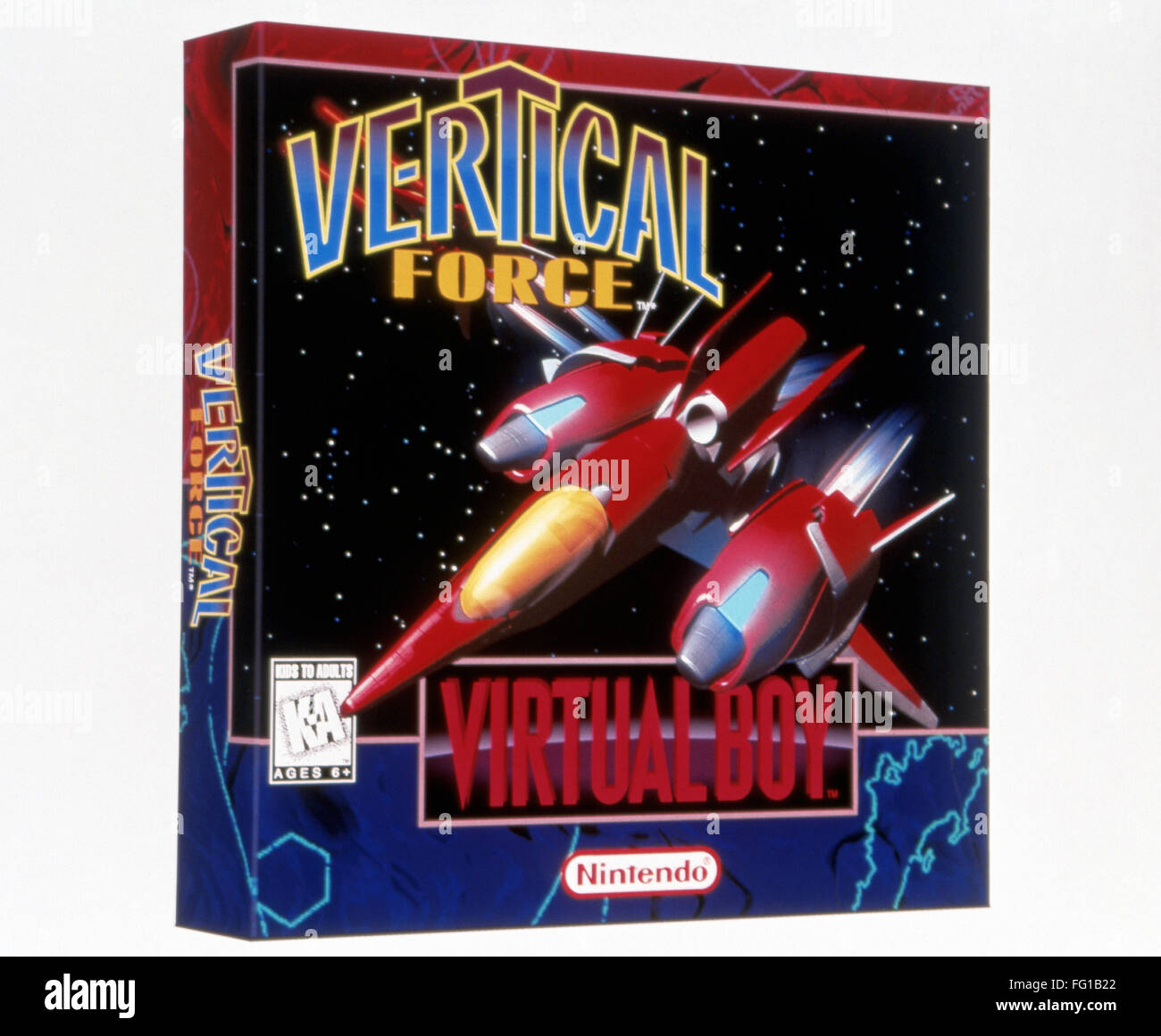 NINTENDO: VIRTUAL BOY, 1995. /nVertical Force, a game for the Nintendo ...
