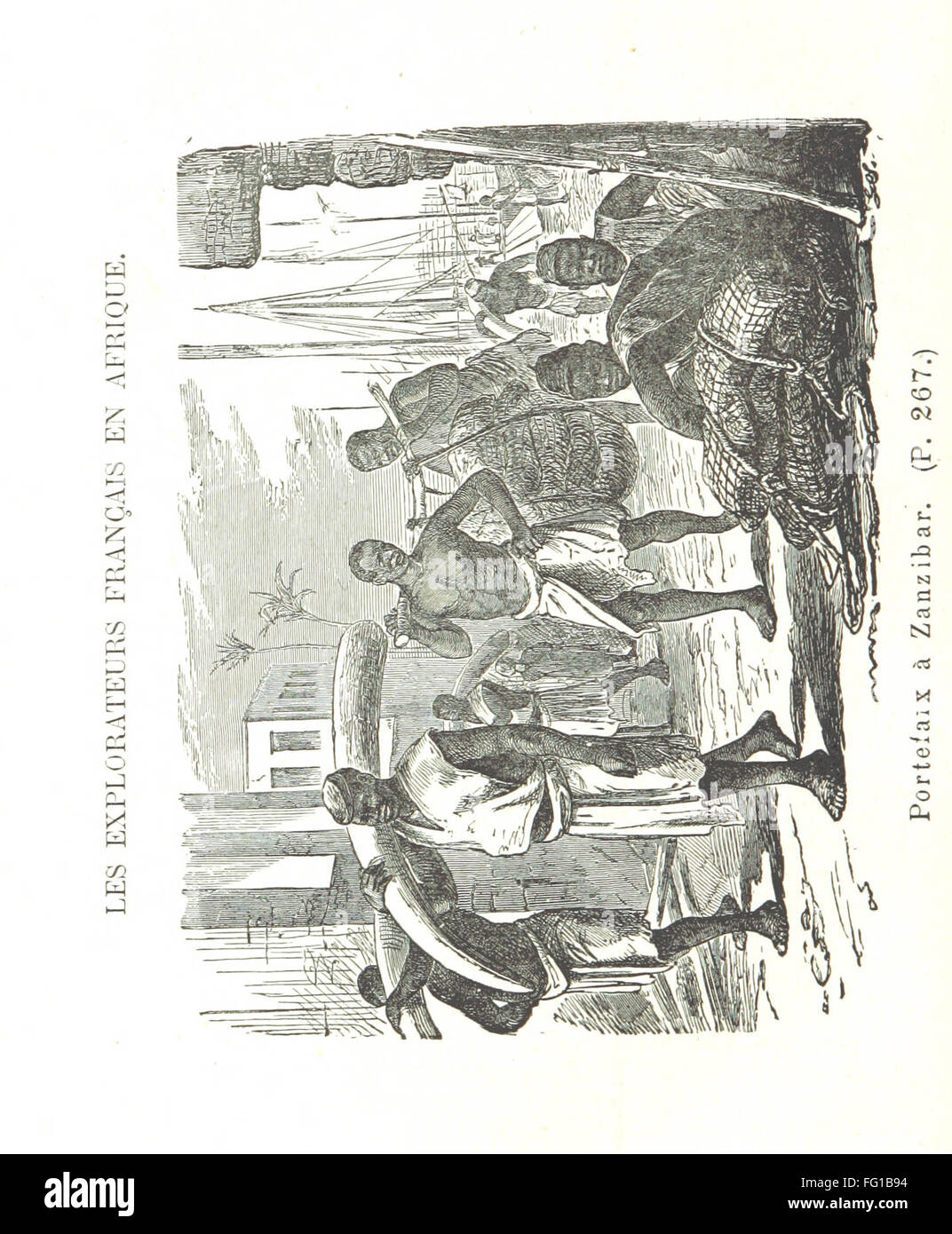 'Les Explorateurs Français en Afrique' is a French-language vintage ...