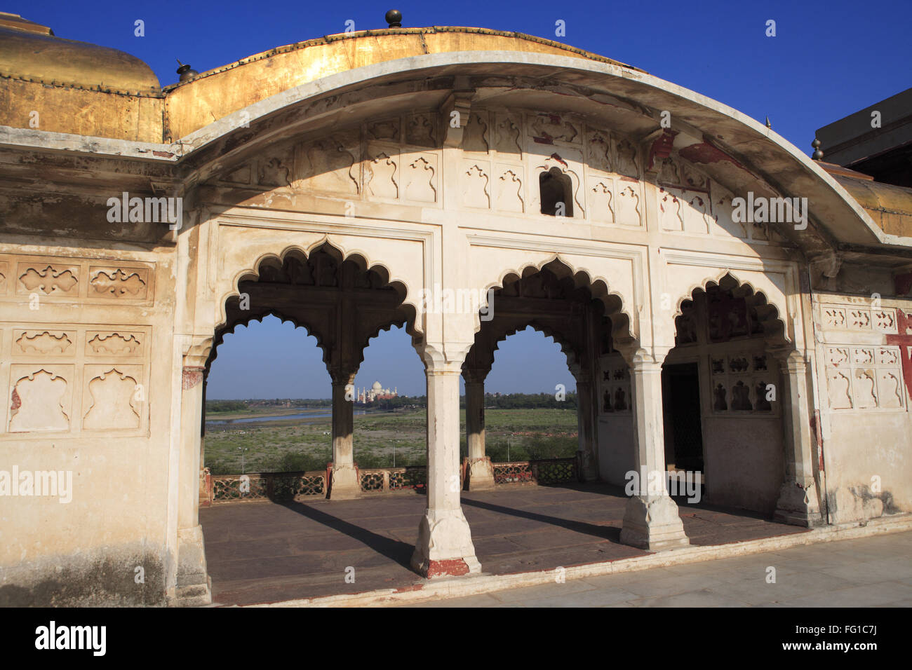 Agra fort built in 16th Century by Mughal emperor , Agra , Uttar ...