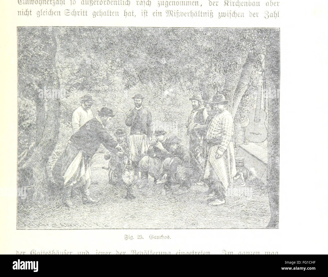 A vintage German book detailing a visit to the La Plata region, with 38 ...
