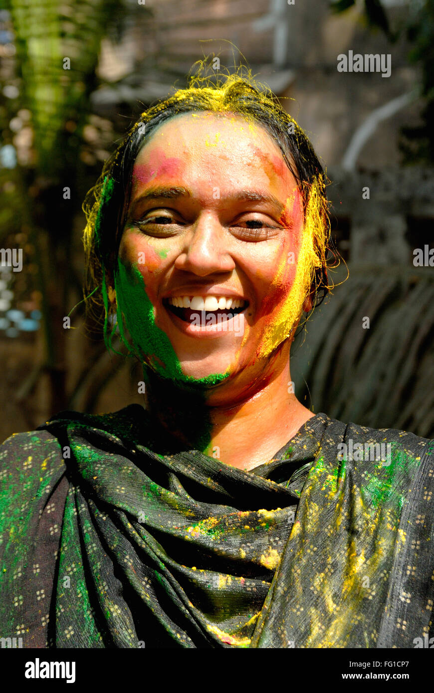 Coloured lady hi-res stock photography and images - Alamy