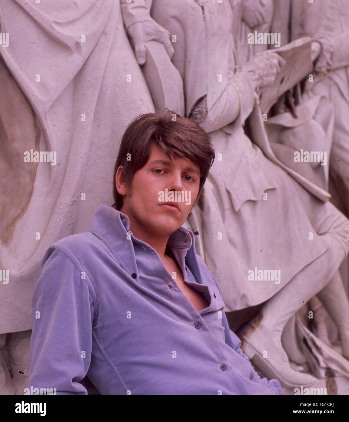 NEIL CHRISTIAN English pop singer in 1967. Photo Tony Gale Stock Photo ...