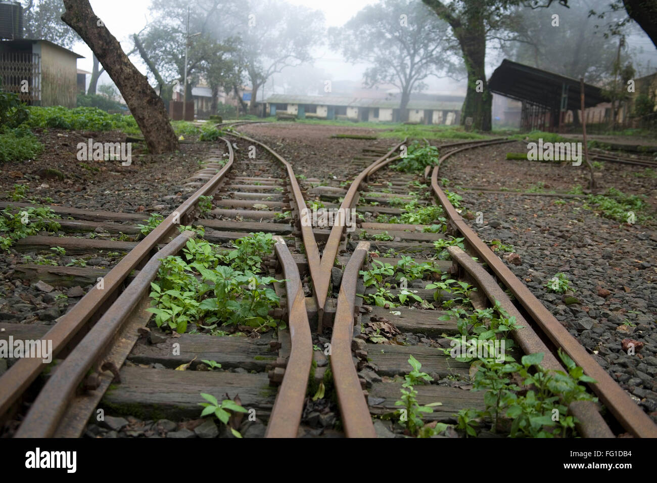 Matheran hill railway hi-res stock photography and images - Alamy