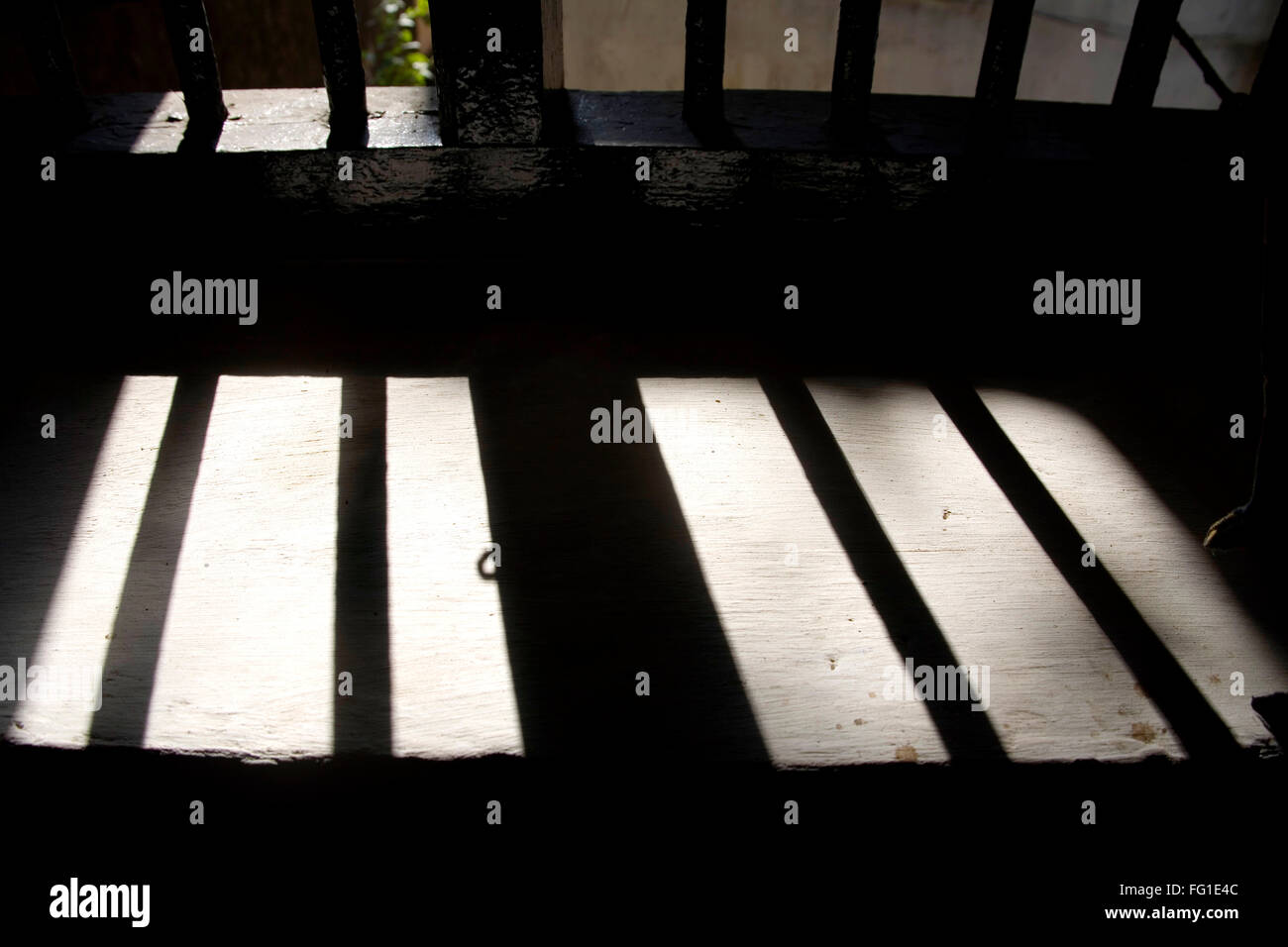 Shadow of window in sunlight , Cochin Kochi , Kerala , India Stock ...