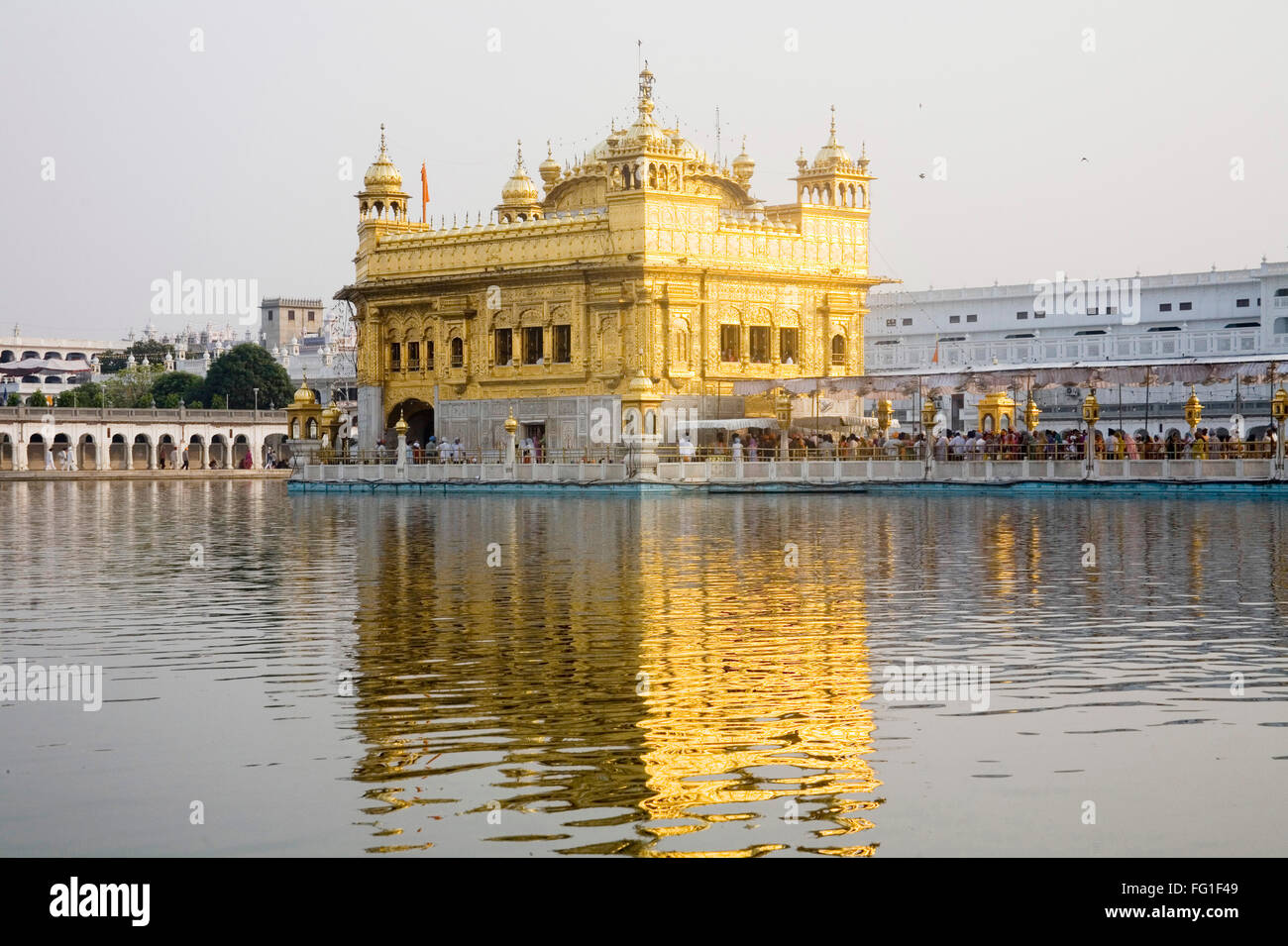 Harimandir Sahib swarn mandir or golden temple , Amritsar , Punjab ...