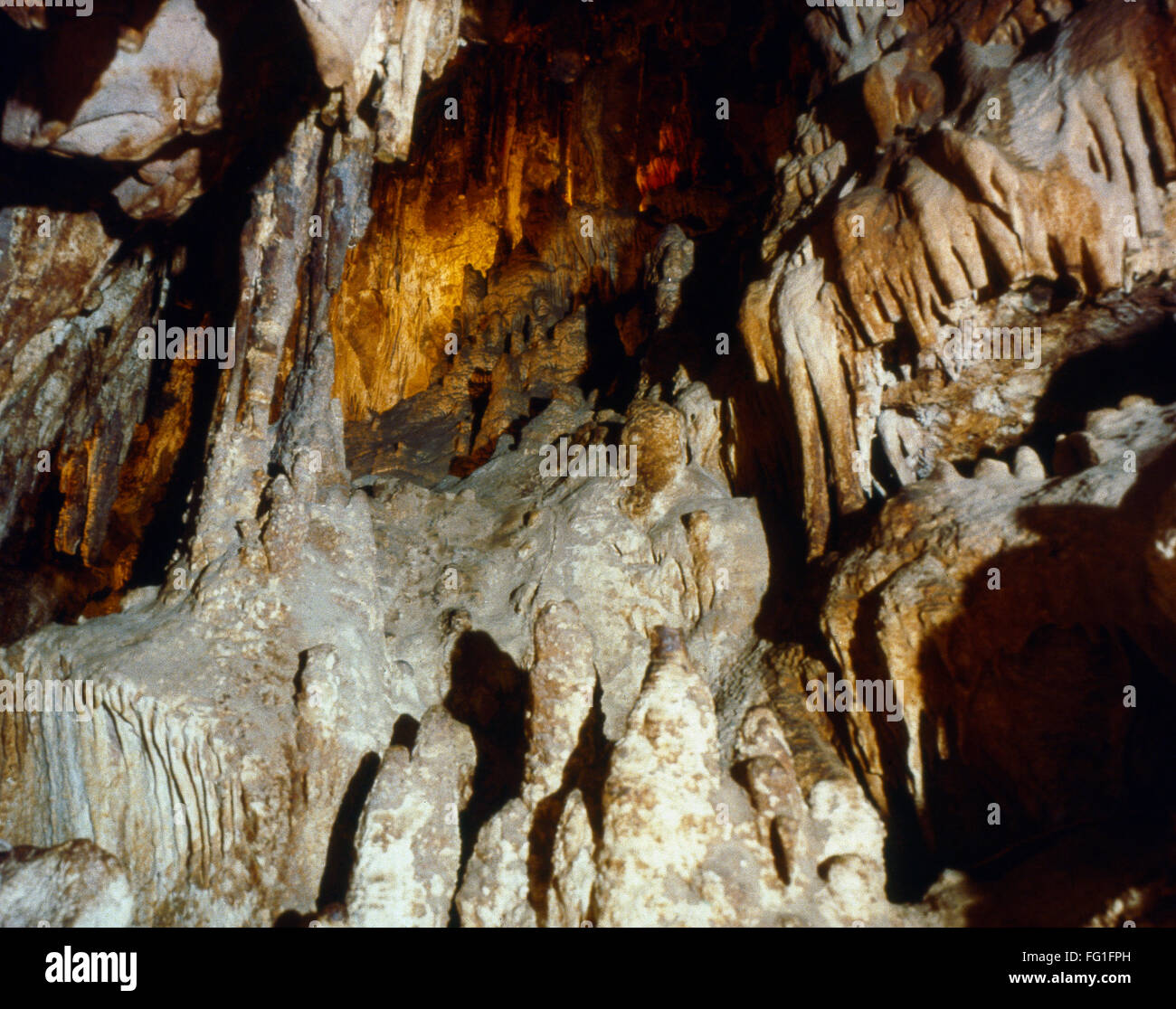ARIZONA: COLOSSAL CAVE. /nRock formation known as the Kingdom of the ...