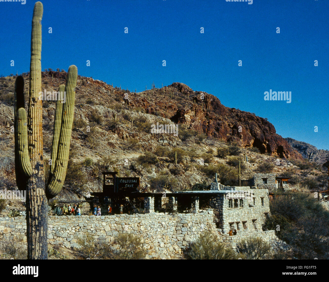ARIZONA: COLOSSAL CAVE. /nAdministration building at Colossal Cave ...