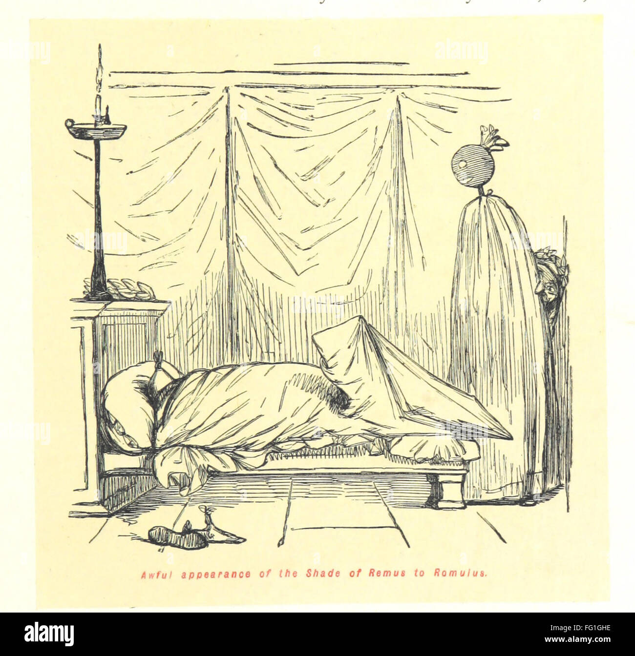 This illustrated edition of 'The Comic History of Rome,' by an ...