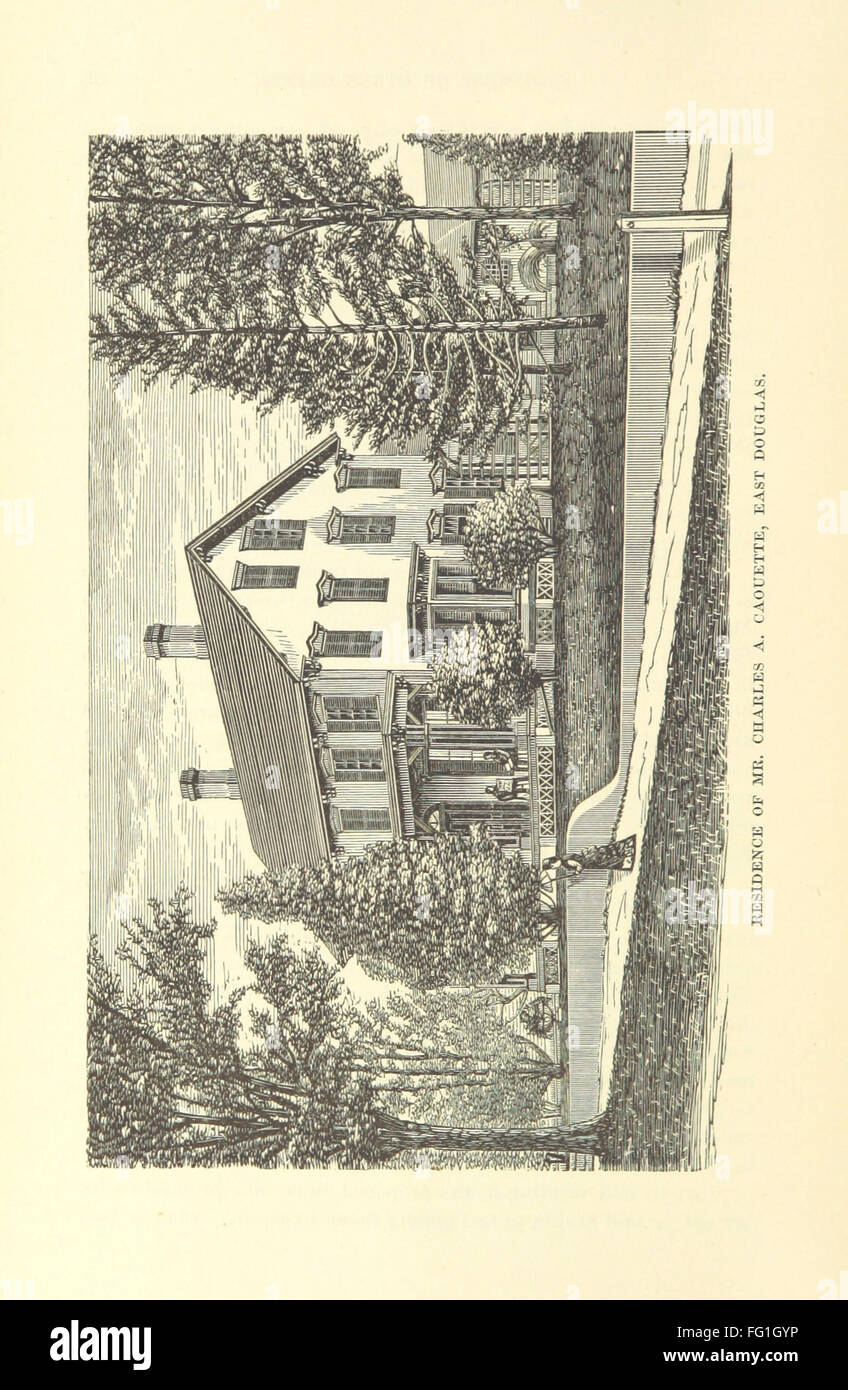 This historical book details the development of the town of Douglas ...