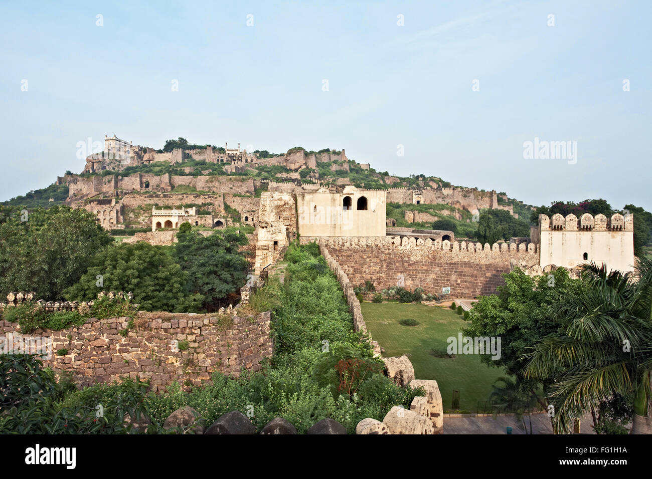 Golconda fort ; Hyderabad ; Andhra Pradesh ; India Stock Photo - Alamy