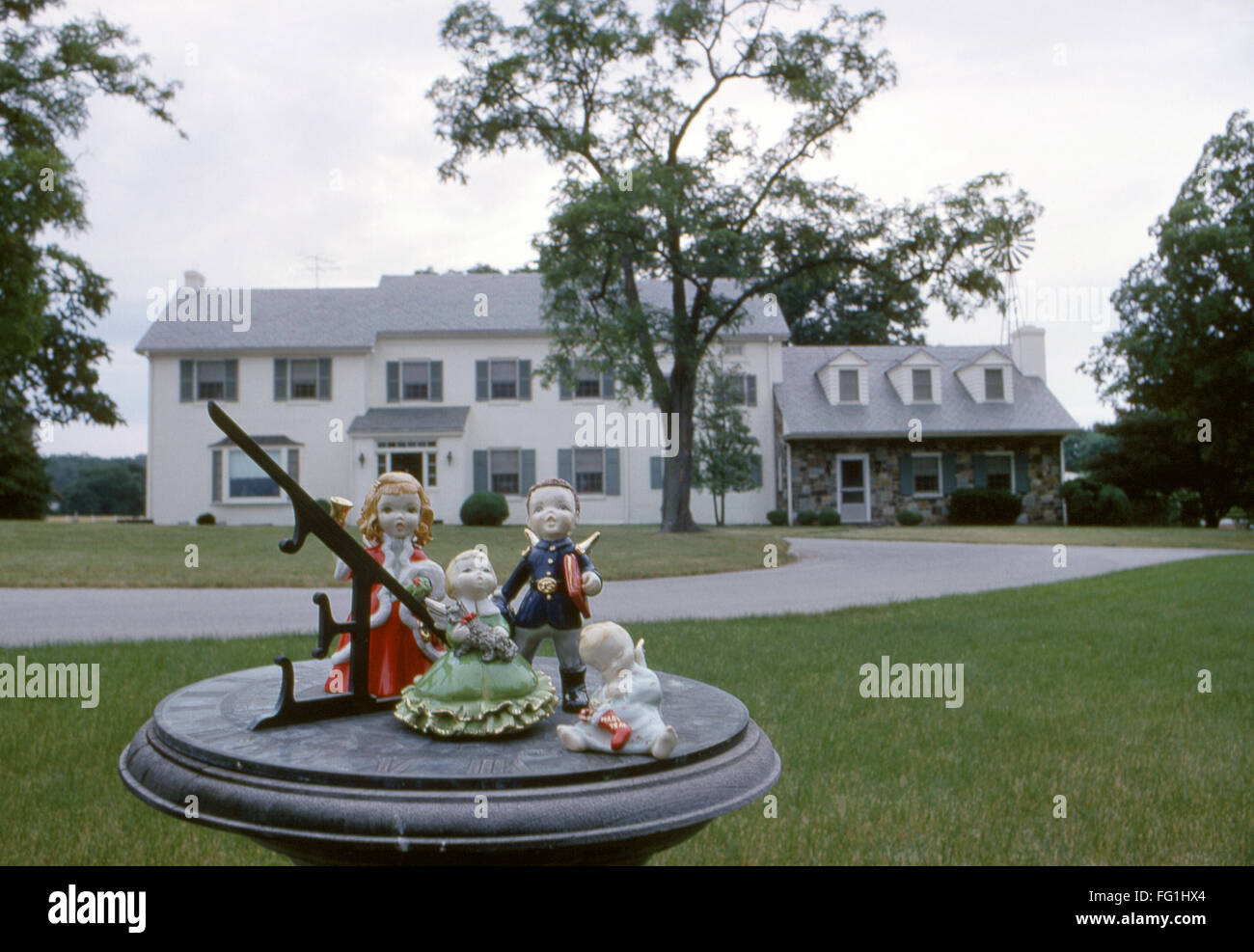 EISENHOWER HOME, c1966. /nHome of Dwight and Mamie Eisenhower in ...