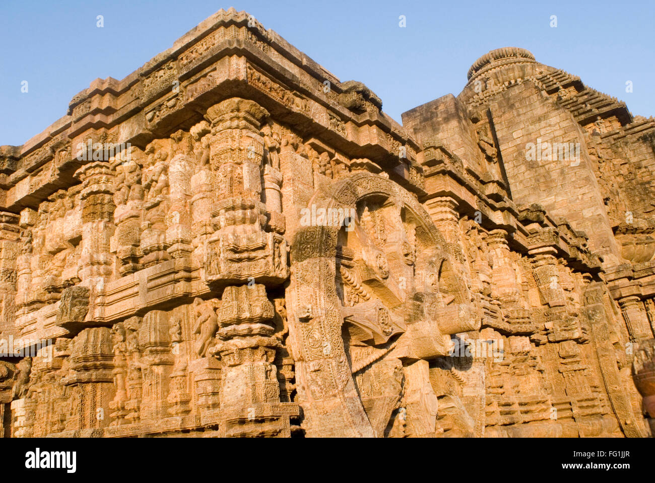 One of iconic sculptures of wheel on 13th century Sun temple conceived ...