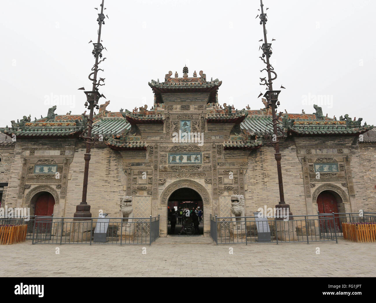 Bozhou, Bozhou, CHN. 17th Feb, 2016. An ancient theatre. © SIPA Asia ...