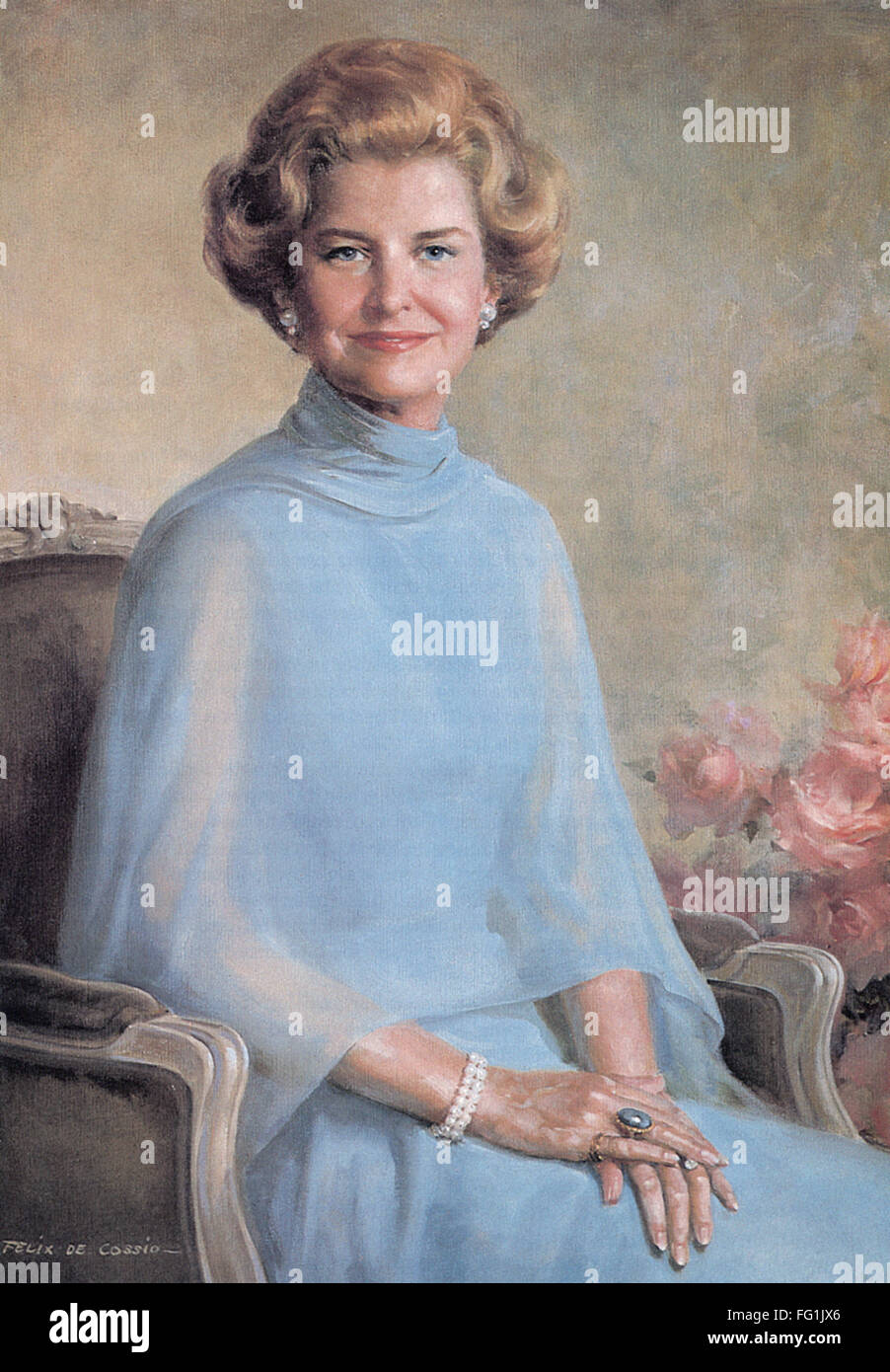 BETTY FORD (1918-2011). /nNΘe Elizabeth Anne Bloomer. Wife of President ...