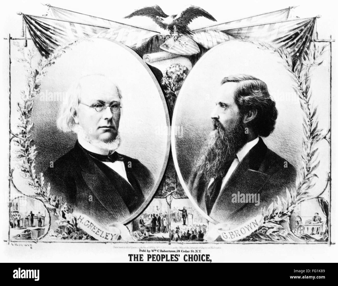 1872 presidential campaign hi-res stock photography and images - Alamy