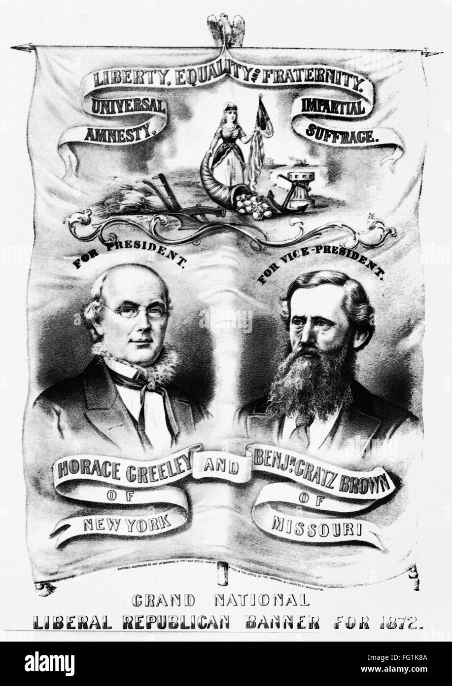 1872 presidential campaign hi-res stock photography and images - Alamy