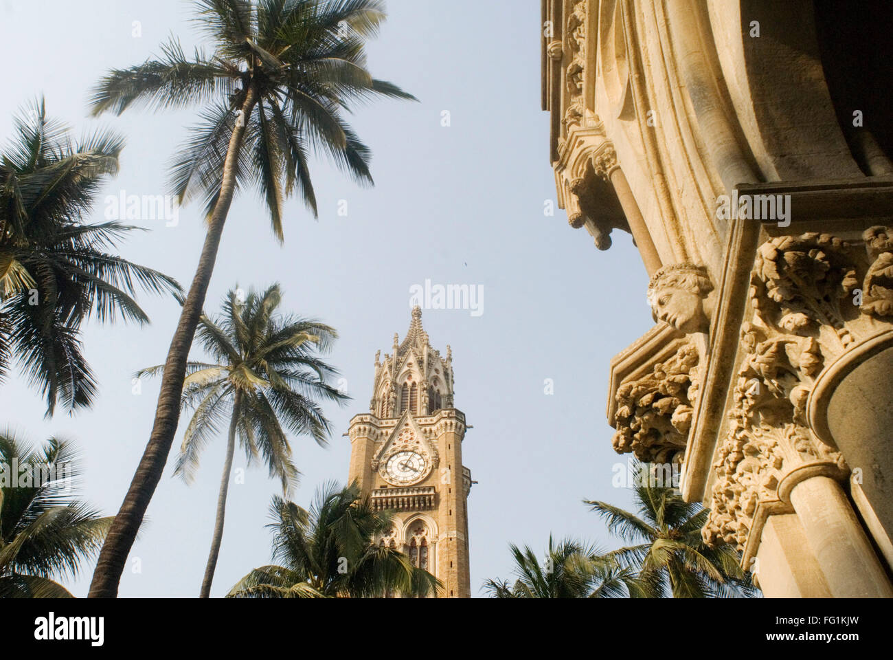 Rajabai Tower an iconic landmark at campus of Mumbai University in ...