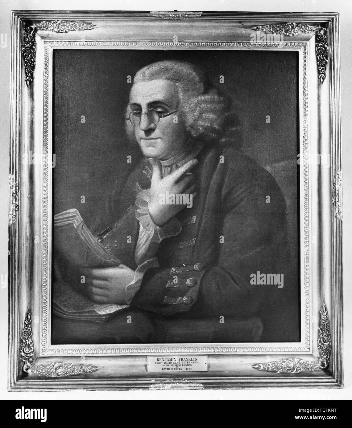 BENJAMIN FRANKLIN (1706-1790). /nAmerican printer, publisher, scientist ...