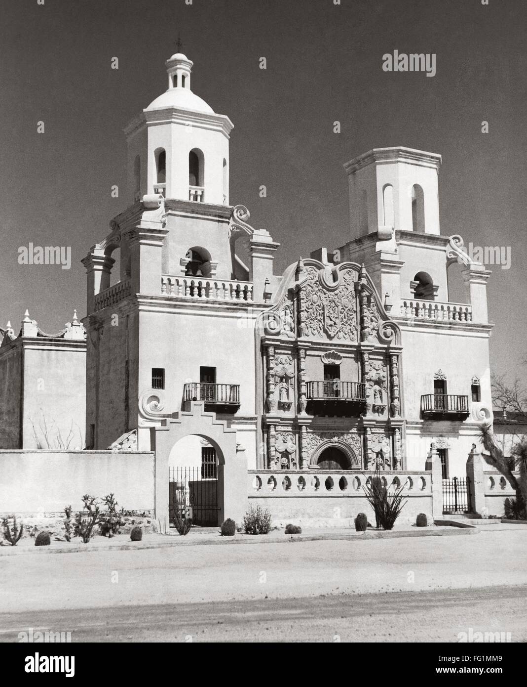 ARIZONA: MISSION. /nThe Mission of San Xavier del Bac founded in 1700 ...