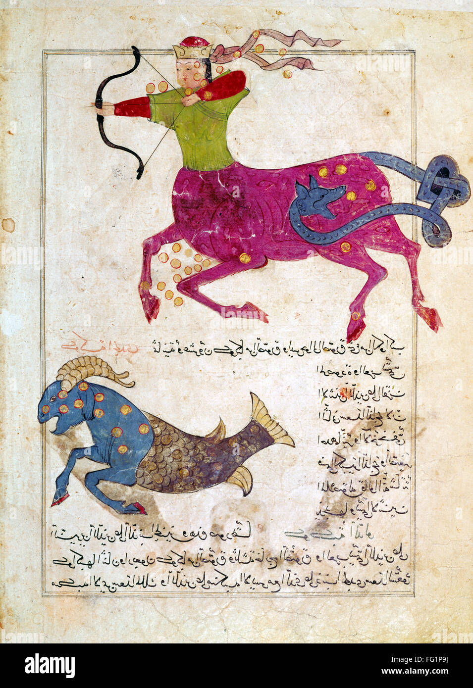 IRAQ: ZODIAC SIGNS. /nThe zodiac signs of Sagittarius and Capricorn ...