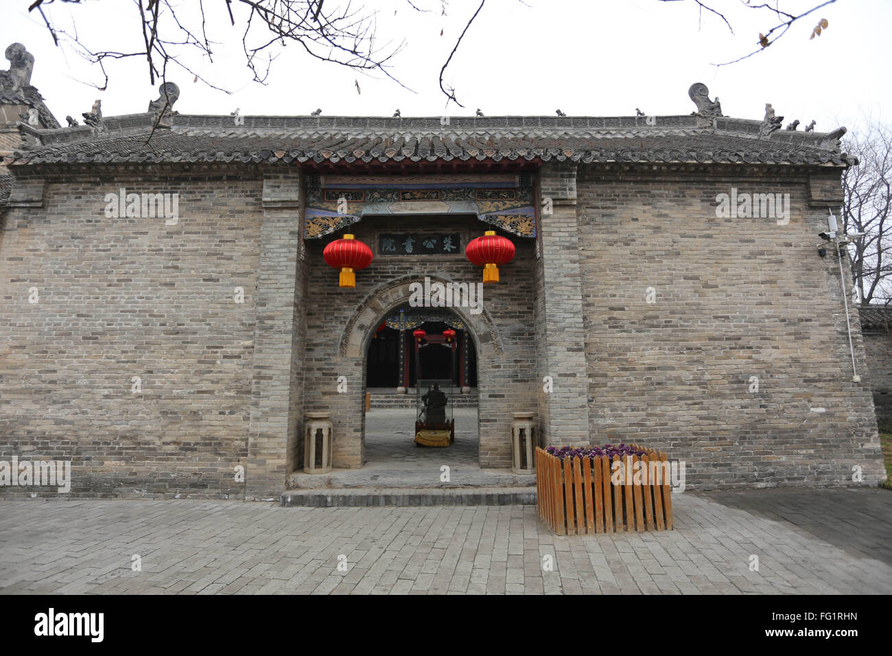 Bozhou, Bozhou, CHN. 17th Feb, 2016. An ancient theatre. © SIPA Asia ...