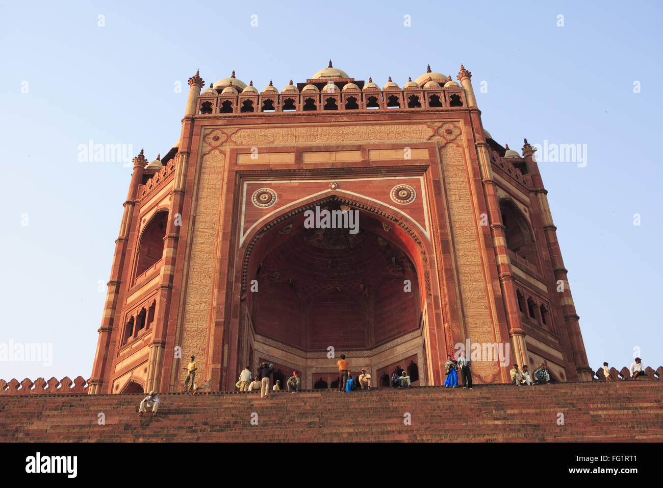 Buland Darwaza in Fatehpur Sikri built during second half of 16th ...