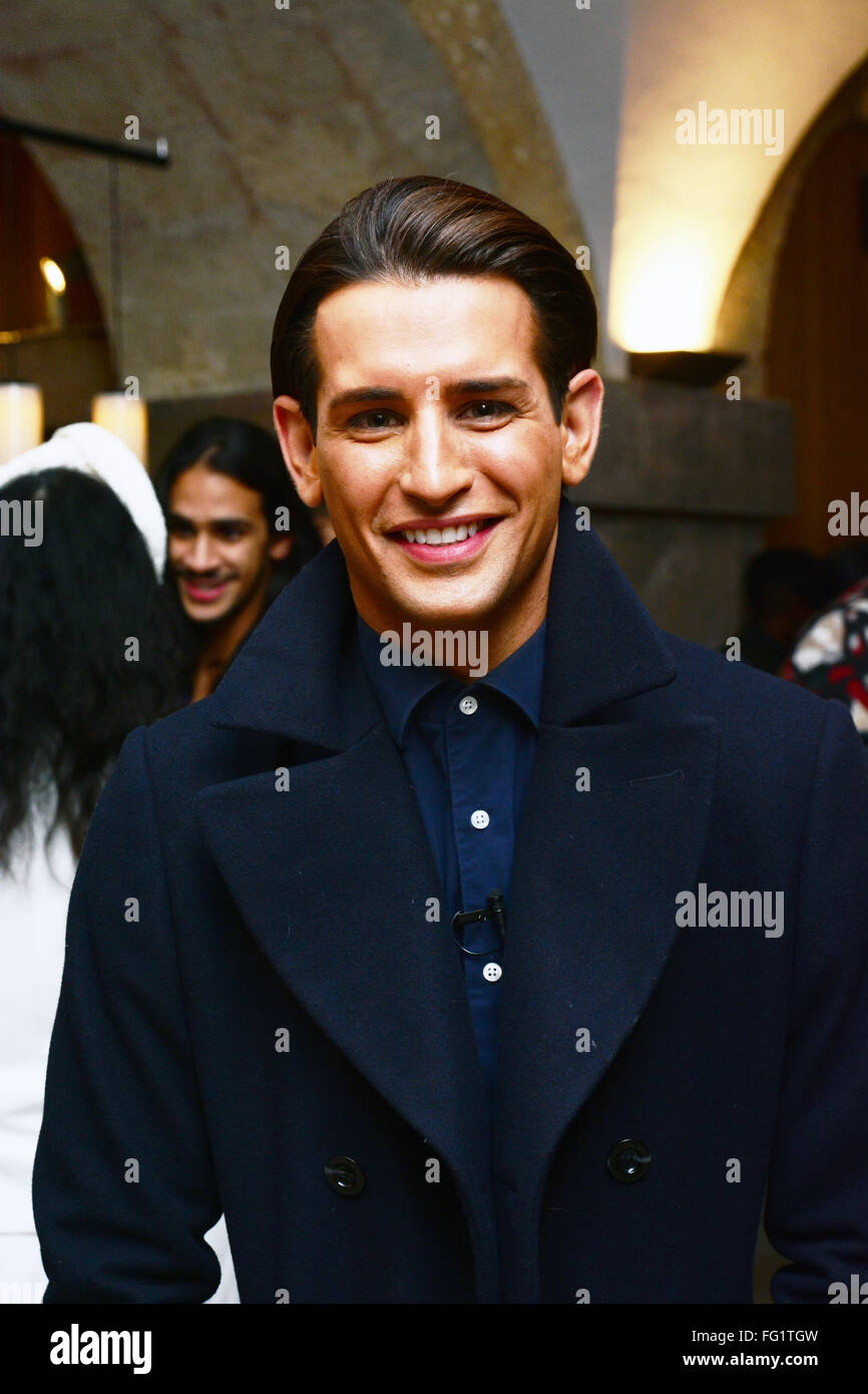 London Collections: Men A/W 2016 - Joshua Kane - Arrivals at Christ ...