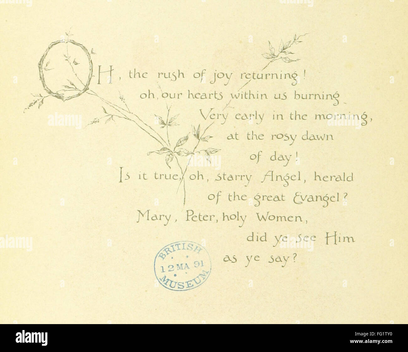 'An Easter Hymn' is a poetic and illustrated celebration of Easter, reflecting the spiritual ...