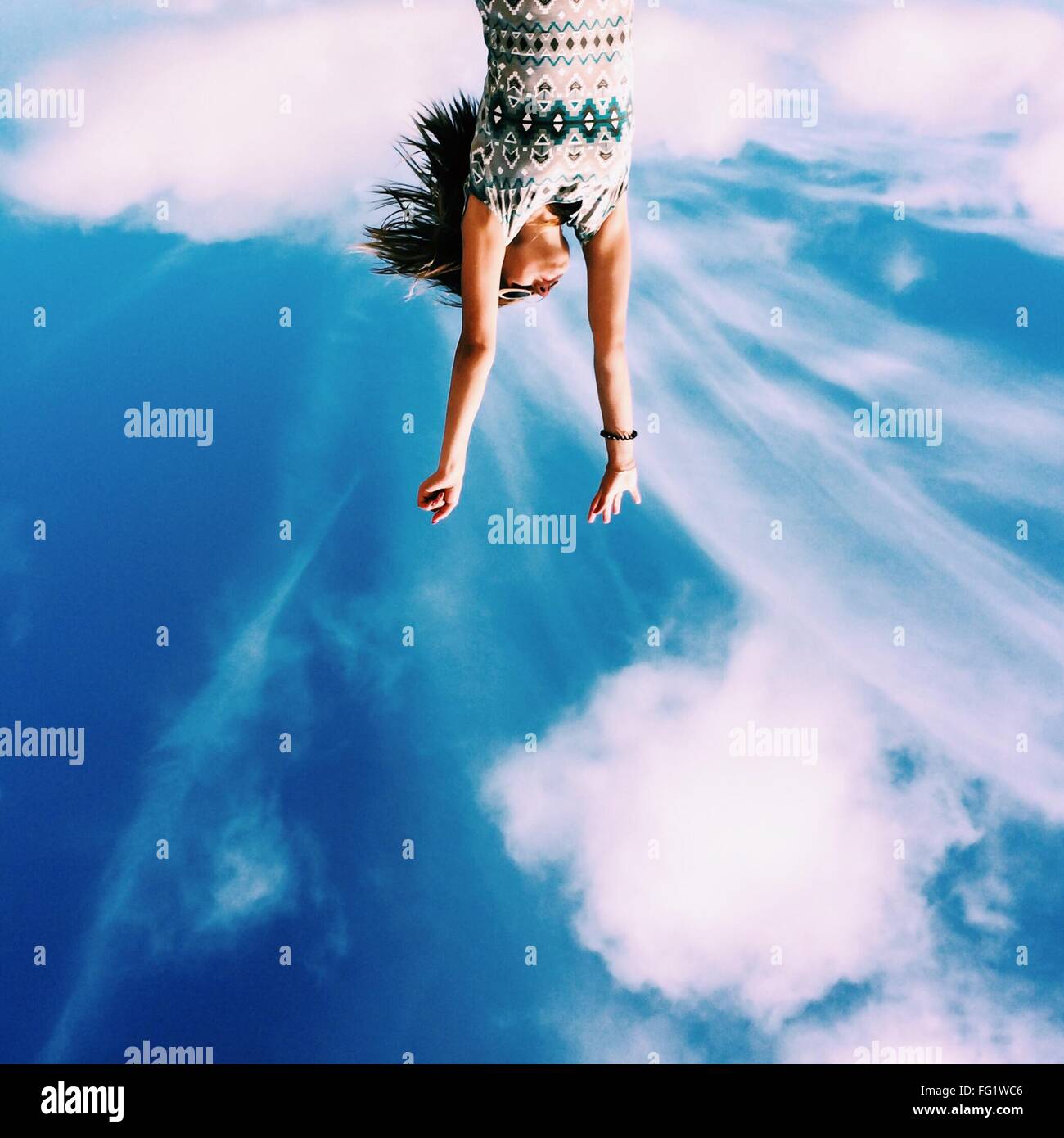 Arms down woman hi-res stock photography and images - Alamy