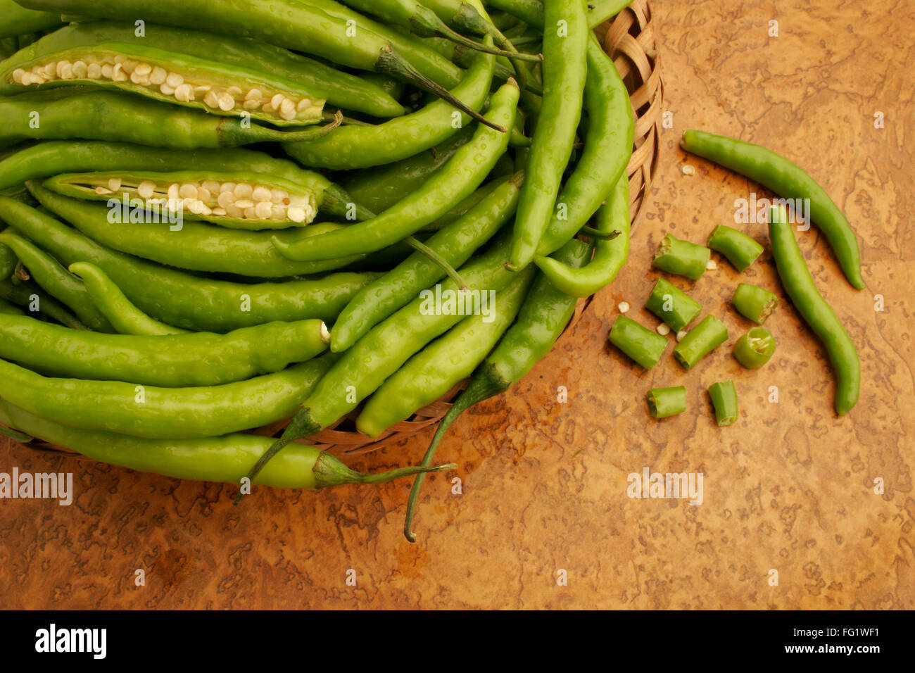Two chillies hi-res stock photography and images - Alamy