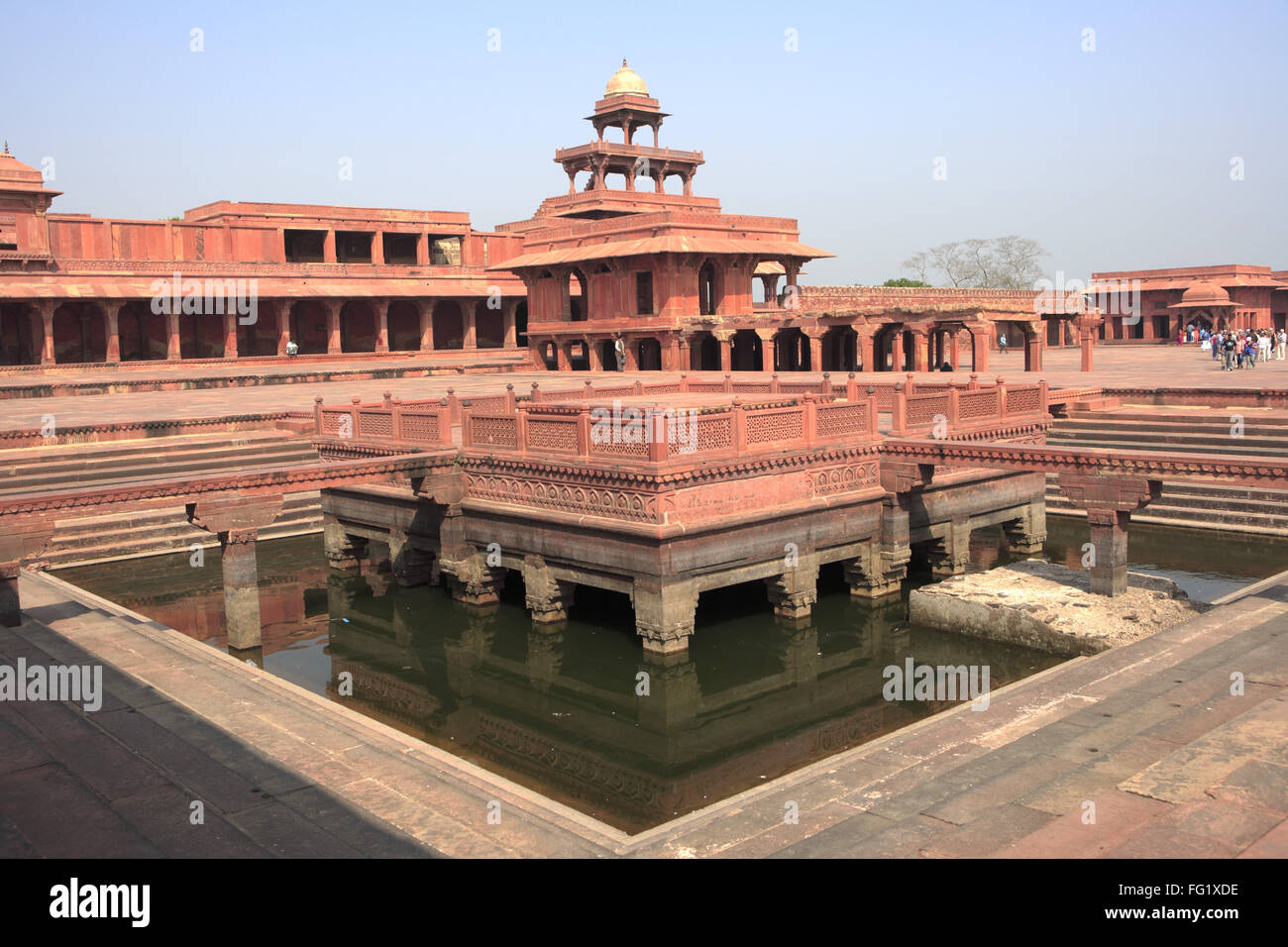 Anup Talao in Fatehpur Sikri built during second half of 16th century ...
