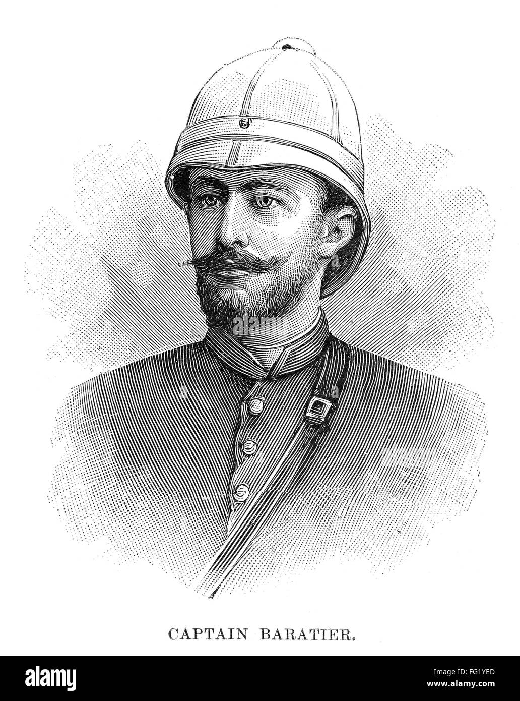 FASHODA INCIDENT, 1898. /nCaptain Albert Baratier, a leader of a French ...