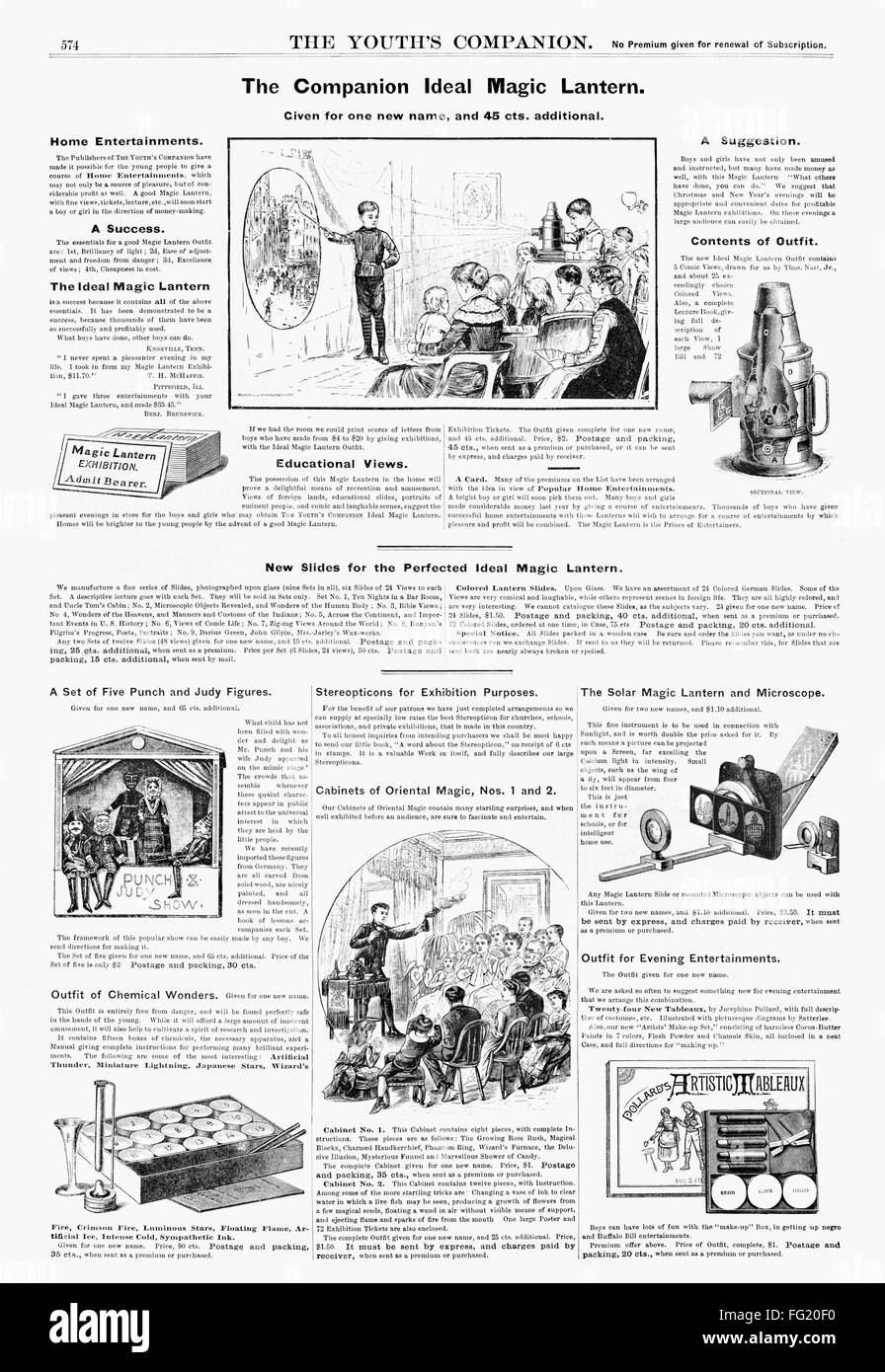 Magic lantern slide show hi-res stock photography and images - Alamy