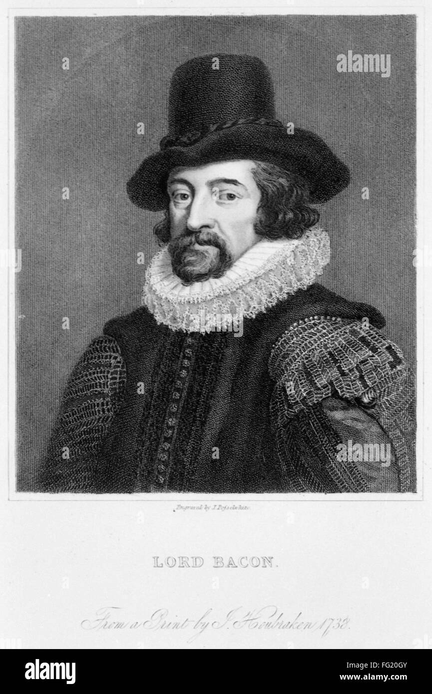 FRANCIS BACON (1561-1626). /nEnglish philosopher, statesman, and author ...