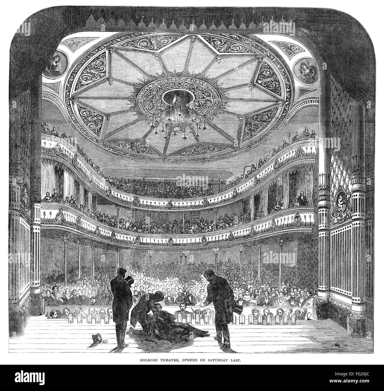 Victorian theatre stage hi-res stock photography and images - Alamy