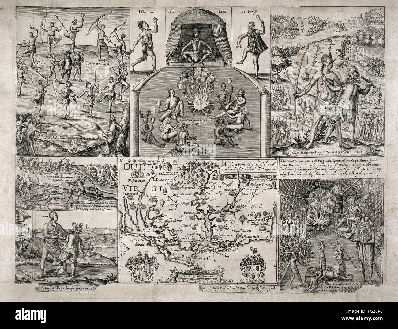 JOHN SMITH (1580-1631). /nEnglish soldier and colonist in America ...