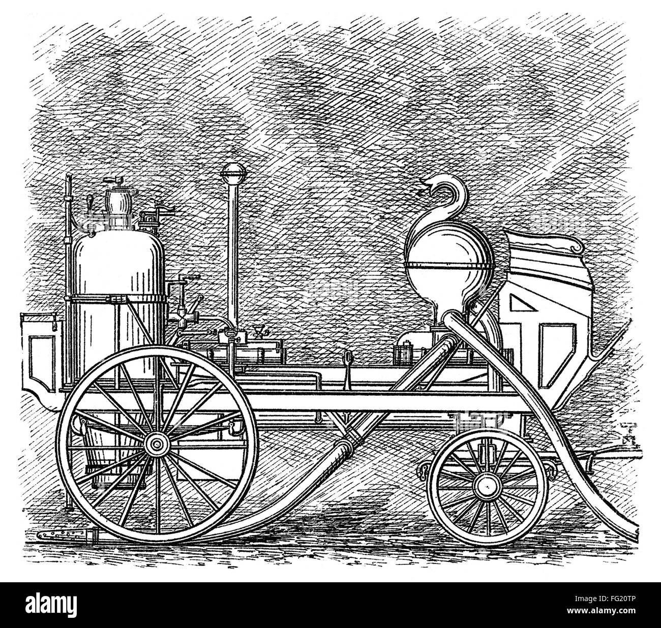 Fire steam engine High Resolution Stock Photography and Images - Alamy