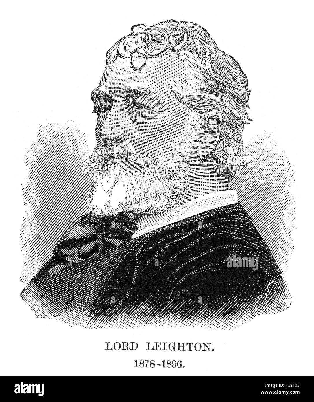 FREDERICK LEIGHTON /n(1830-1896). Baron Leighton of Stretton. English ...