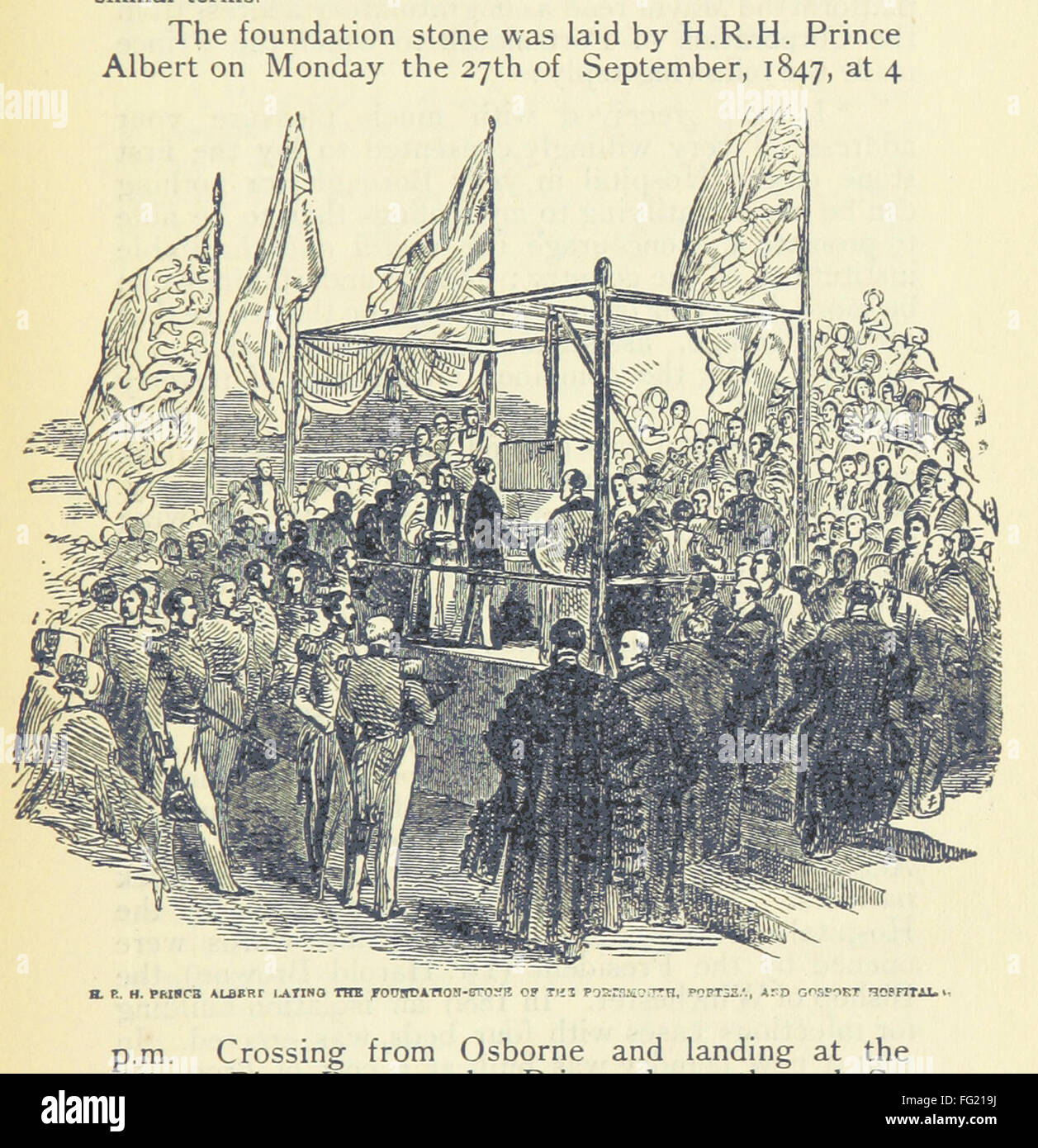 A collection of sketches depicting Old Portsmouth, showcasing the town ...