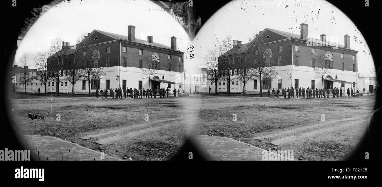 OLD CAPITOL PRISON, c1864. /nThe Old Capitol Prison, on the corner of ...