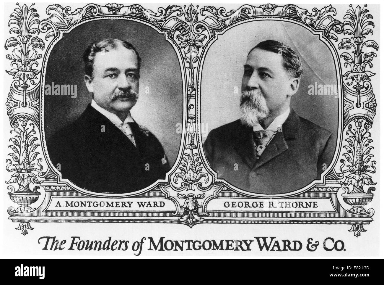 MONTGOMERY WARD FOUNDERS. /nThe founders of Montgomery Ward & Company ...
