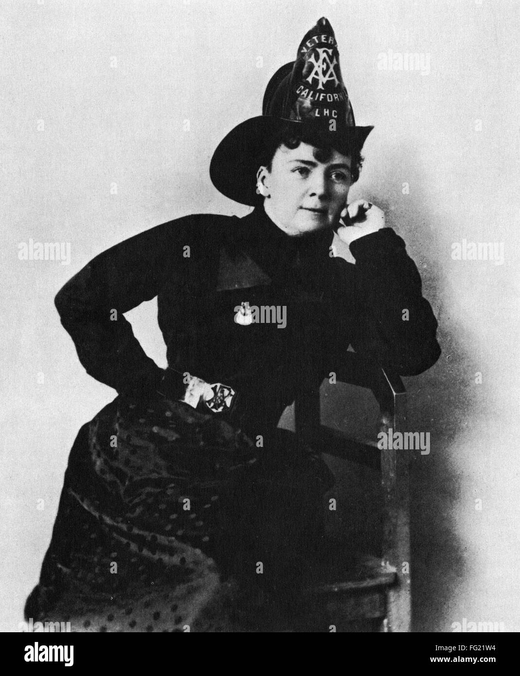 LILLIE HITCHCOCK COIT /n(1843-1929). Elizabeth 'Lillie' Wyche Hitchcock ...