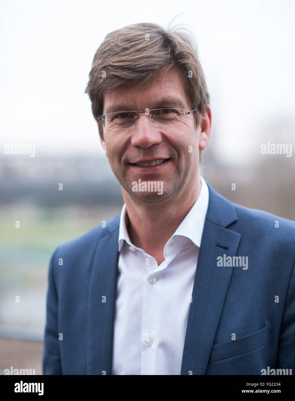 Berlin, Germany. 17th Feb, 2016. Editor in chief of the magazine ...